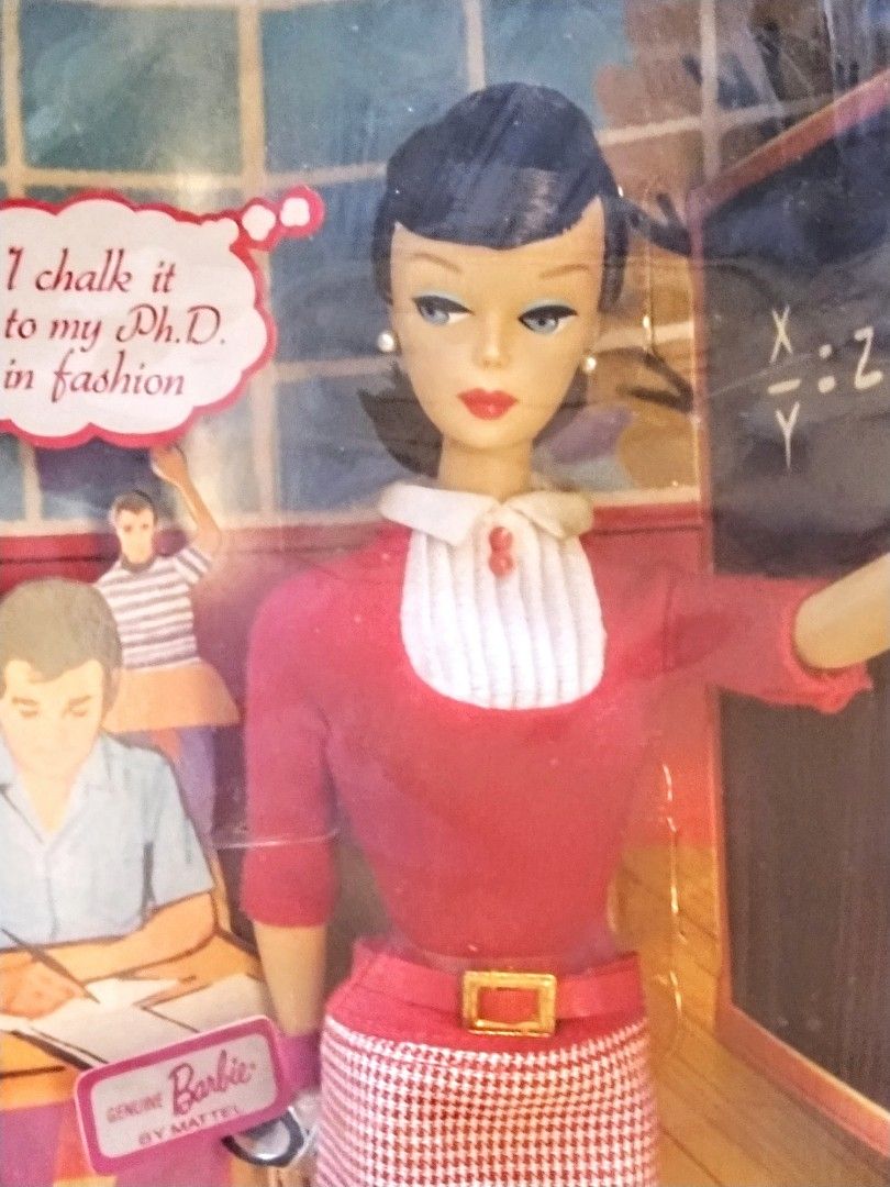 Barbie 1965's Student Teacher, 興趣及遊戲, 玩具 & 遊戲類 - Carousell