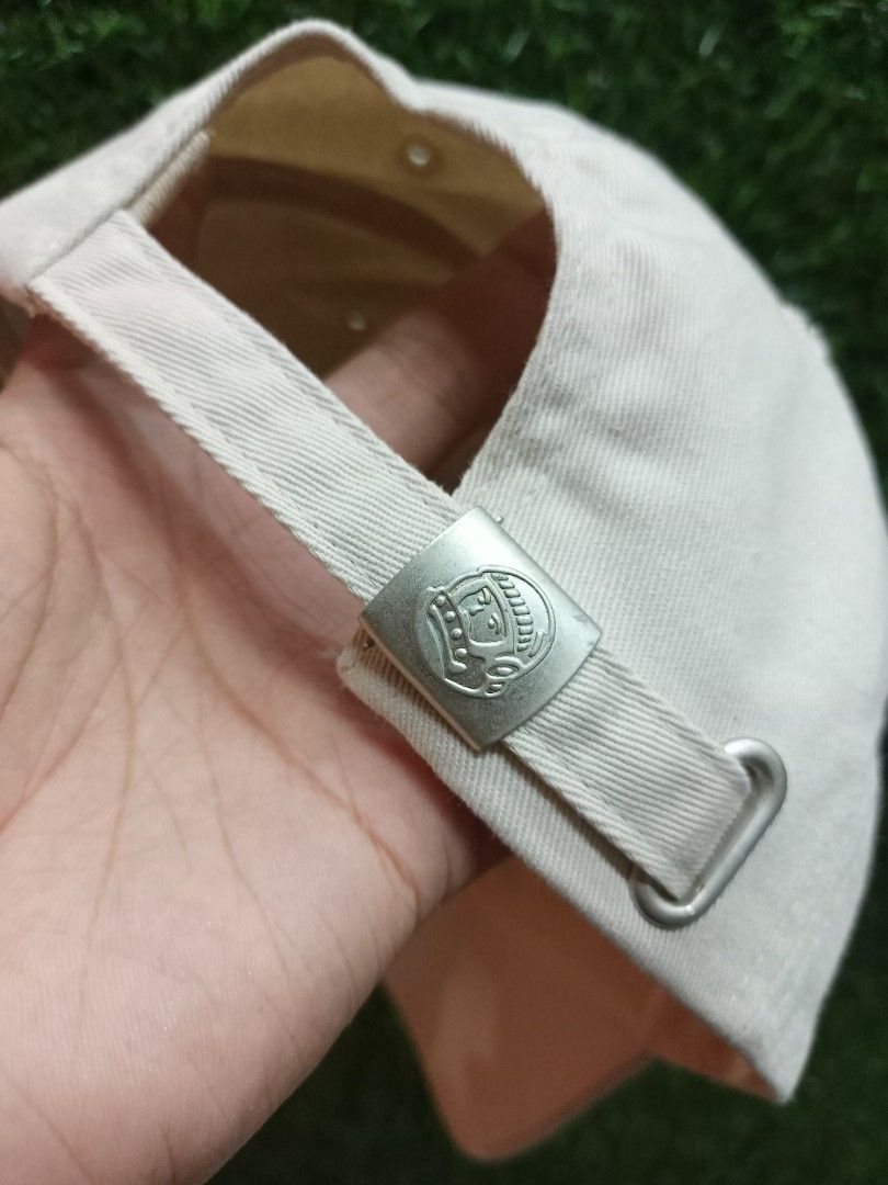 Bbc Serif Logo Curved Visor Cap Beige on Carousell