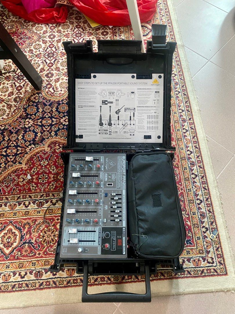 Behringer Sound System Portable PA, Audio, Portable Audio Accessories ...