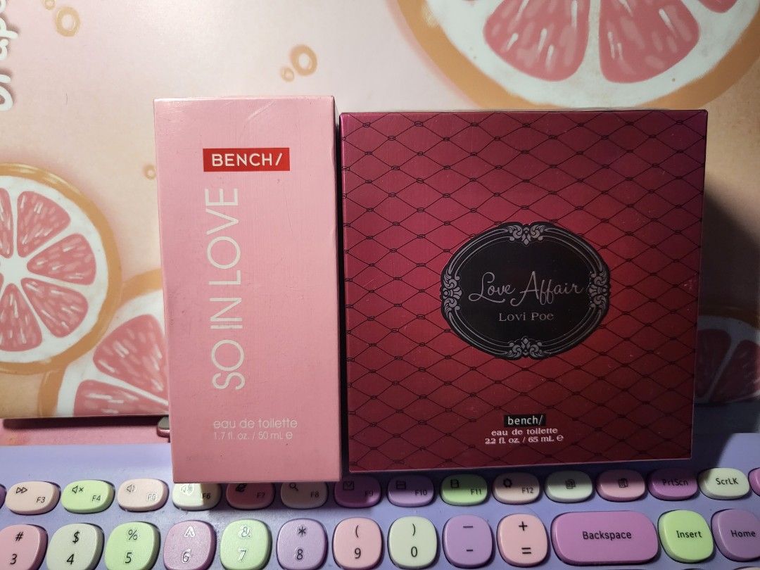 Bench perfume set on Carousell