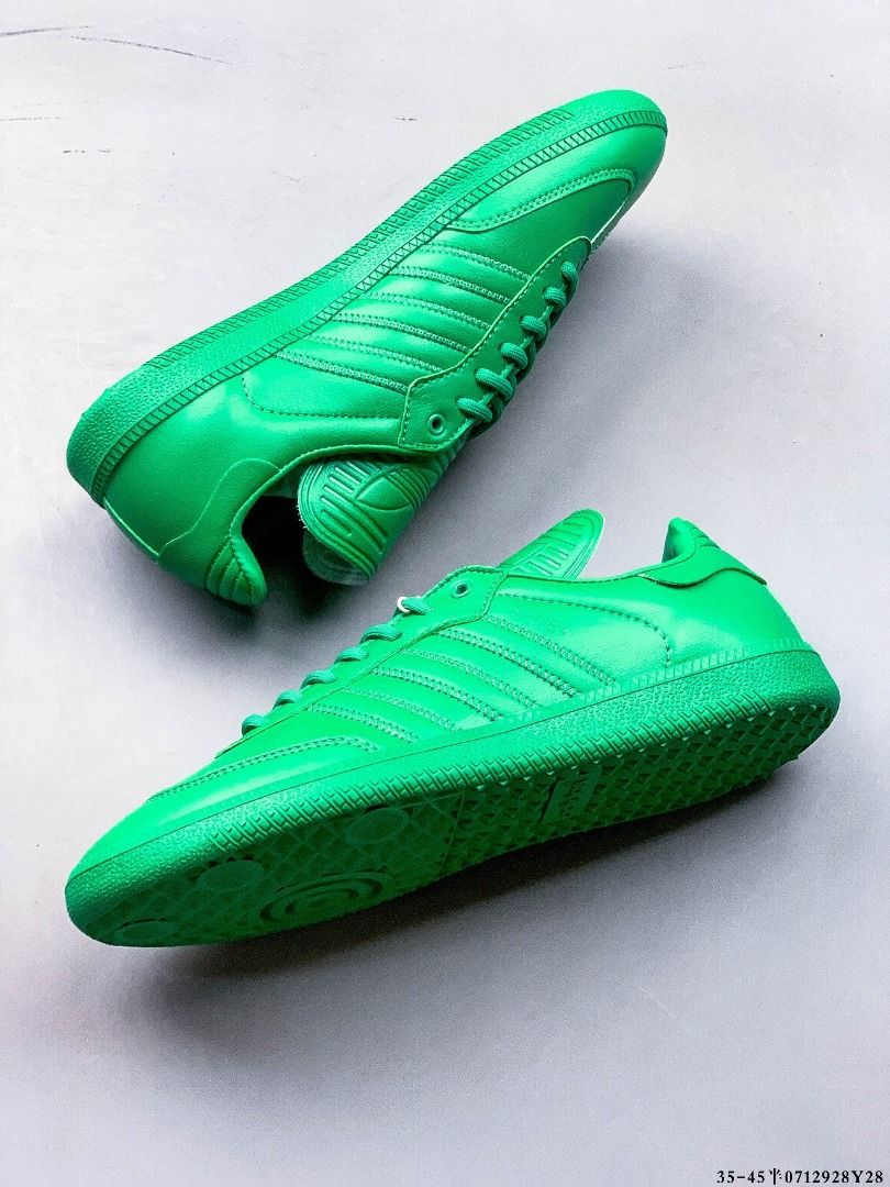 BINB*Pharrell x Adidas Humanrace Samba Co-Branding, Women's Fashion ...