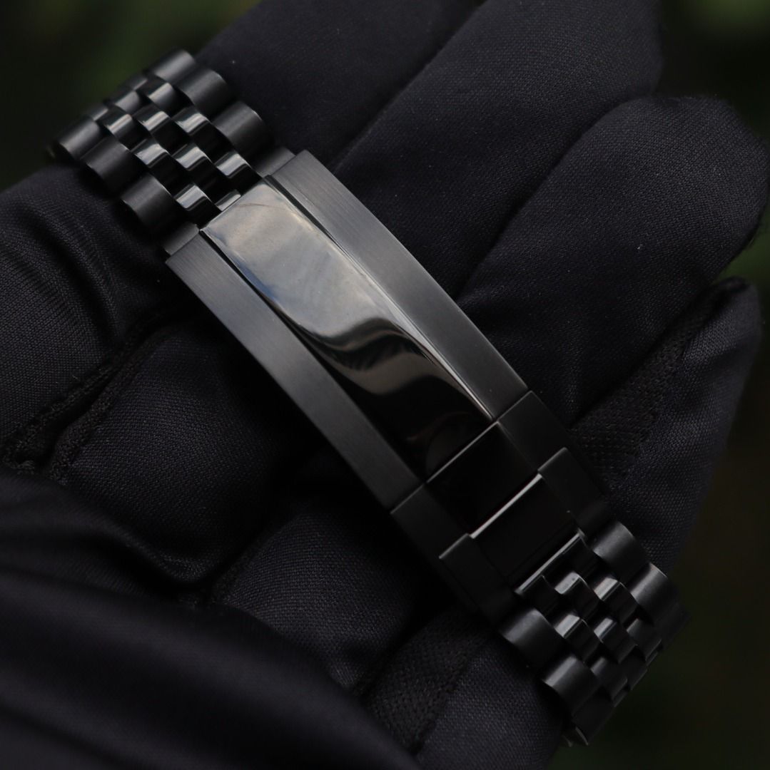 Black Skeleton Submariner Seiko Mod Watch- No Seiko Logo- NH72 ...