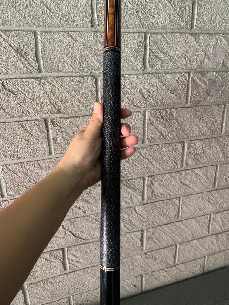 BlackPearl Custom Pool Cue with Kielwood Shaft Uniloc, Sports Equipment ...