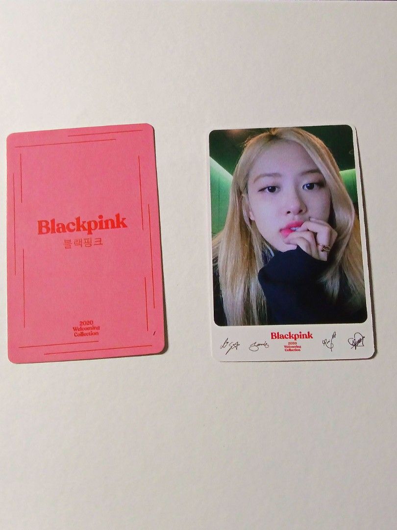 BLACKPINK LOMO CARDS ROSÉ, Hobbies & Toys, Memorabilia & Collectibles ...