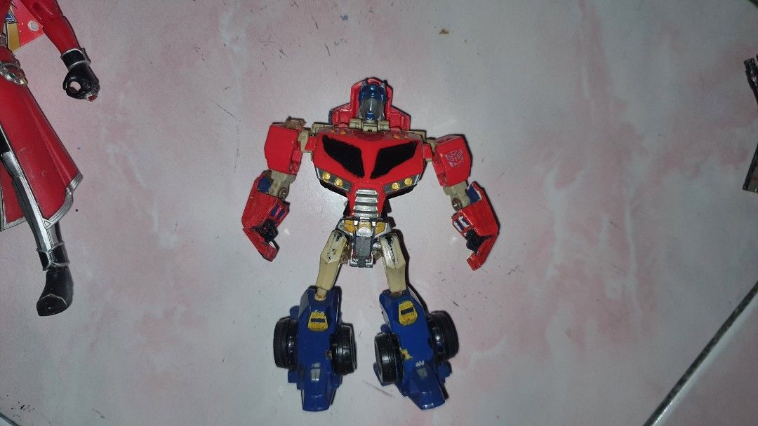 Bootleg Transformers Animated Optimus Prime, Hobbies & Toys, Toys & Games on Carousell