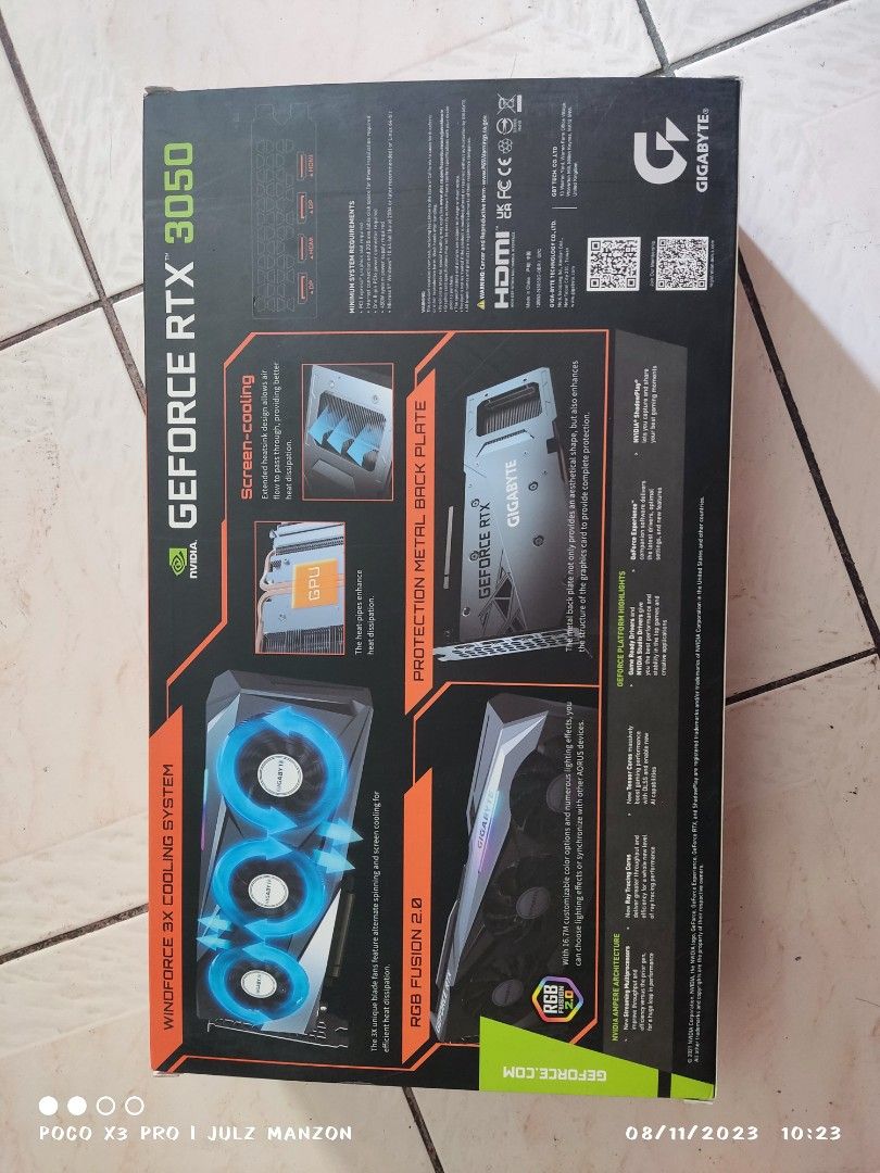 Brandnew RTX 3050 Trifan, Computers & Tech, Parts & Accessories ...