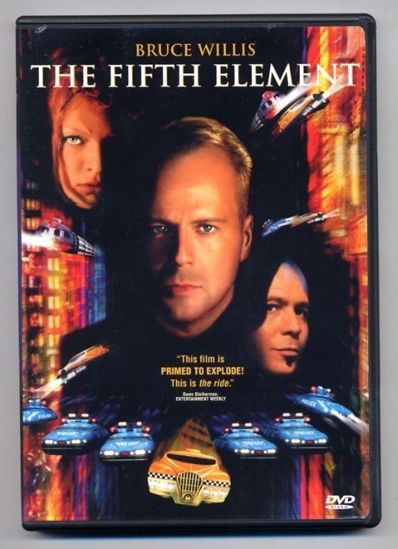 Bruce Willis "The Fifth Element" DVD, Hobbies & Toys, Music & Media, CDs & DVDs on Carousell