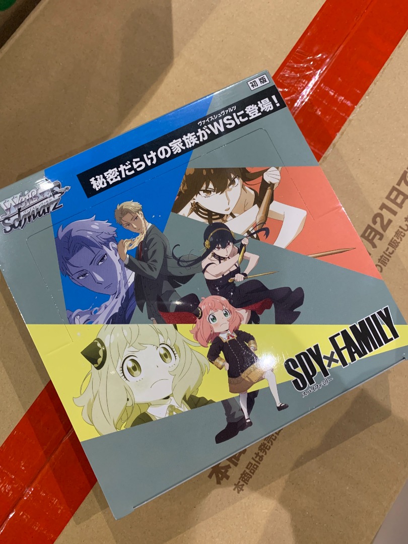 Bushiroad Weiss Schwarz: Spy X Family Booster Box Sealed Case (Japanese), Hobbies & Toys, Toys ...