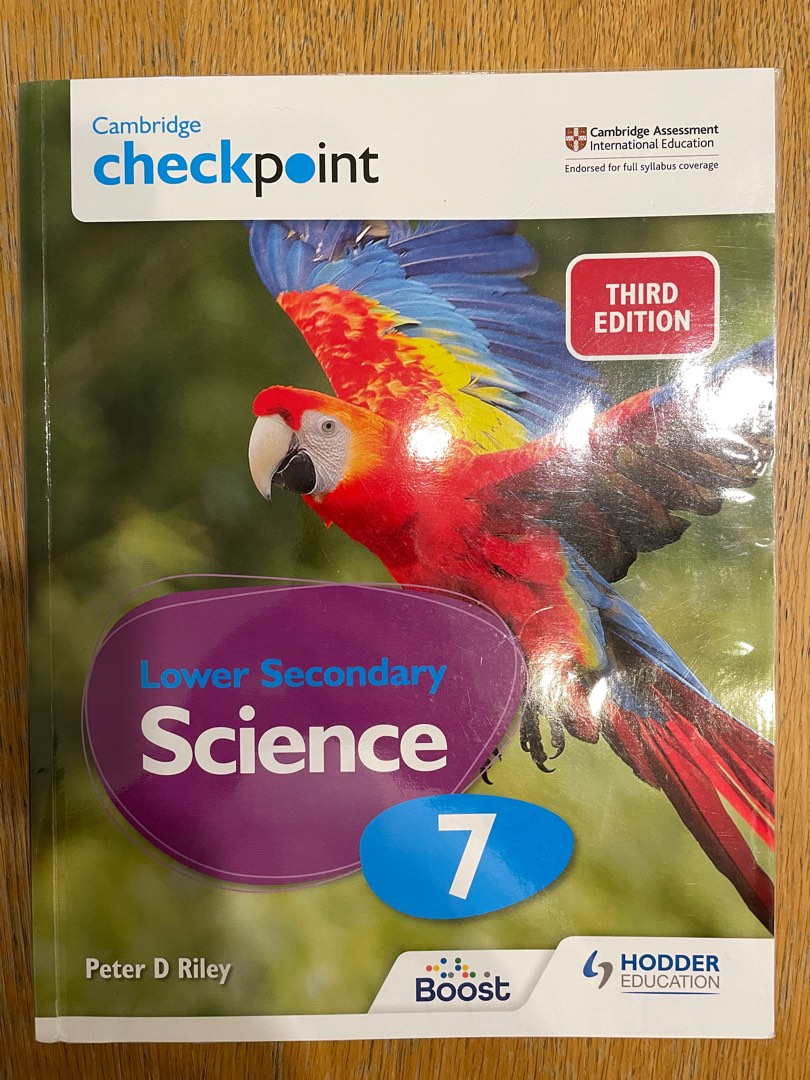 Cambridge checkpoint science lower secondary 7 third edition, 興趣及遊戲, 書本 ...