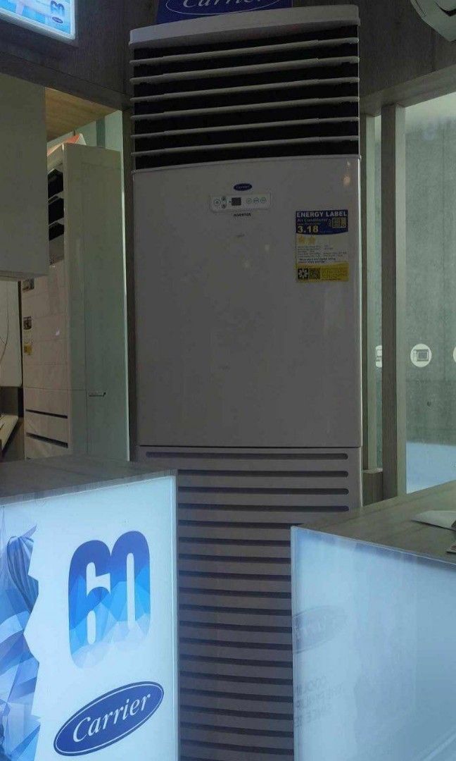 CARRIER FLOOR MOUNTED AIRCON, TV & Home Appliances, Air Conditioning ...