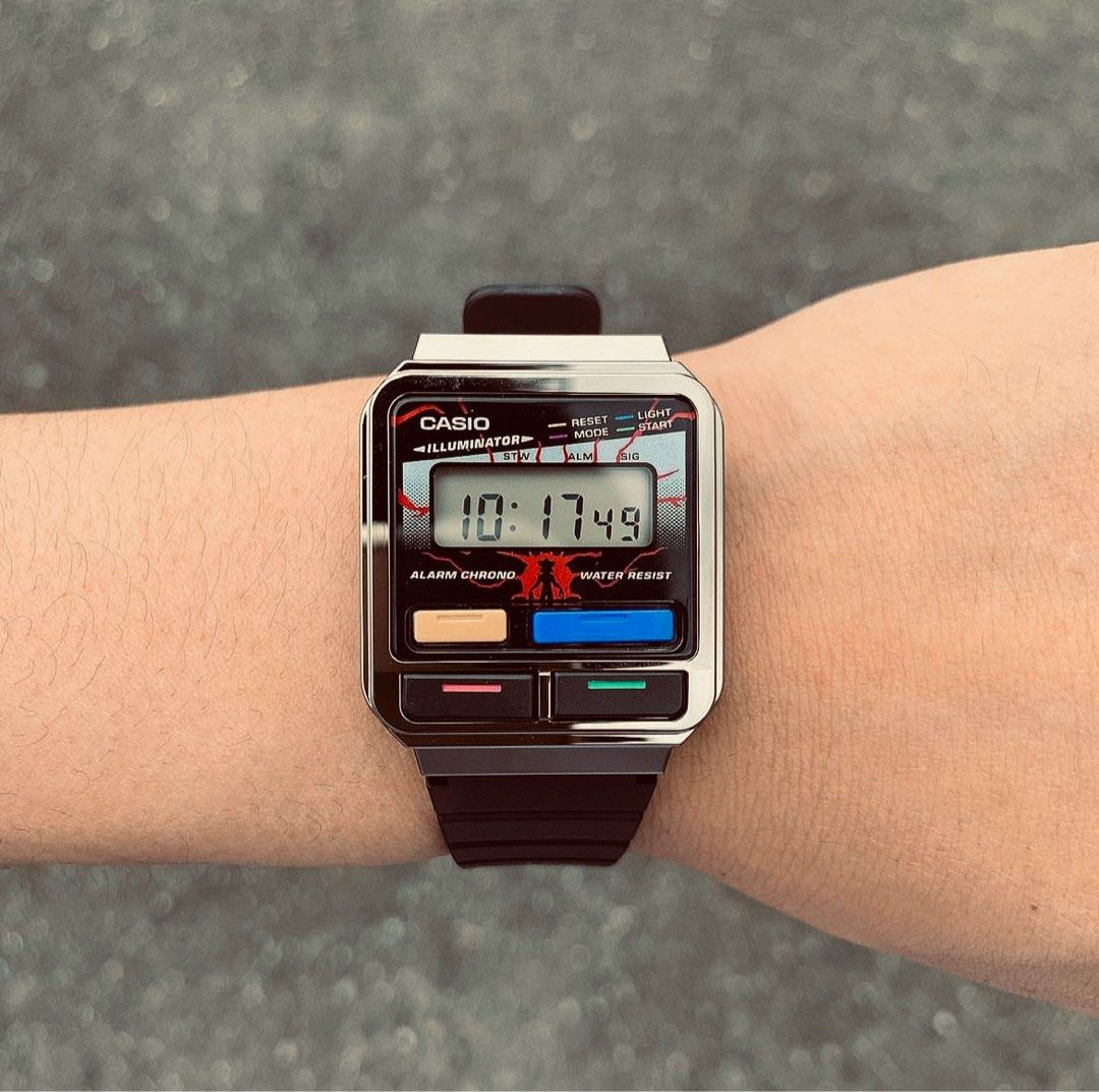 Casio x Stranger Things Netflix Vintage Watch A120WEST-1A (Limited ...
