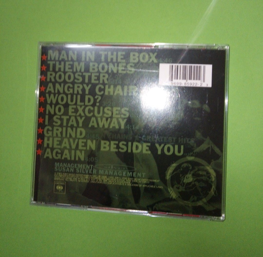 CD ALICE IN CHAINS : GREATEST HITS ALBUM (2001) GRUNGE JERRY CANTRELL ...