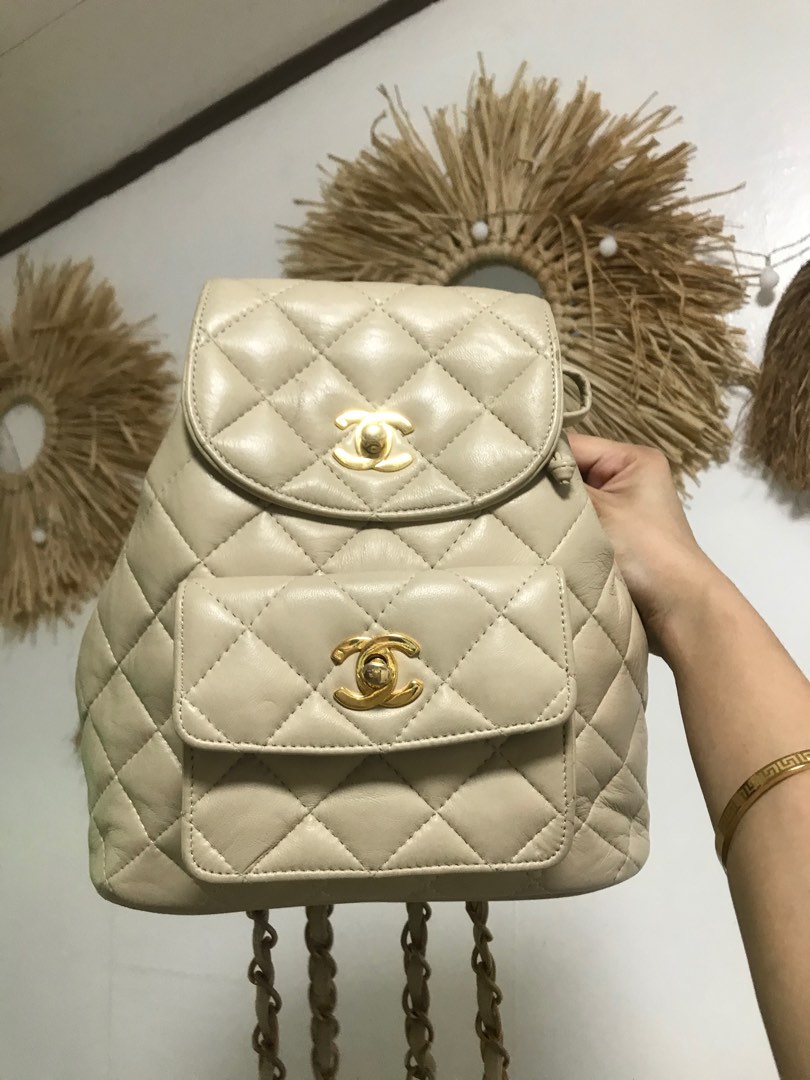 Chanel Bagpack on Carousell
