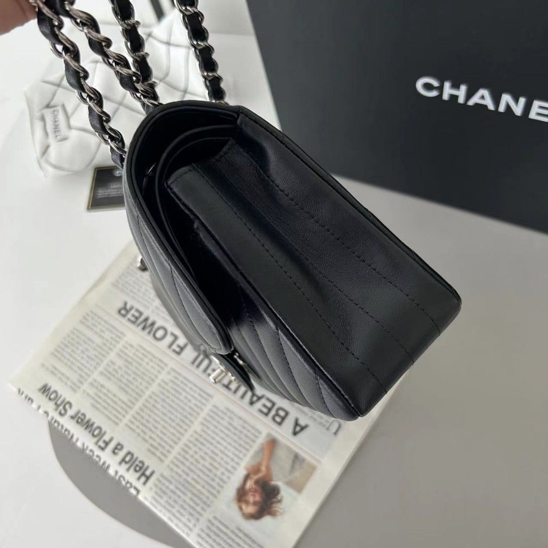Chanel classic small cf calfskin, Luxury, Bags & Wallets on Carousell