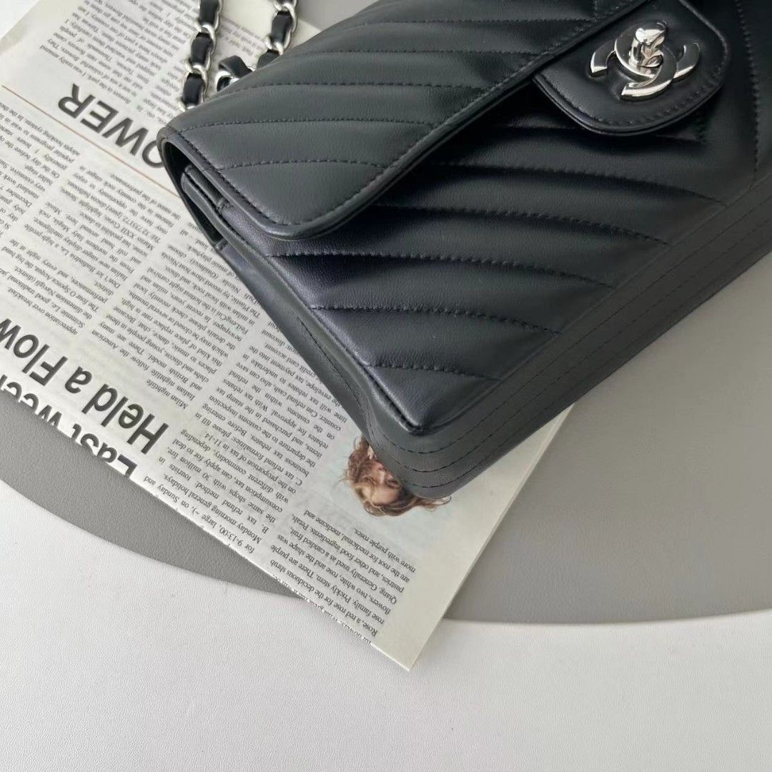 Chanel classic small cf calfskin, Luxury, Bags & Wallets on Carousell