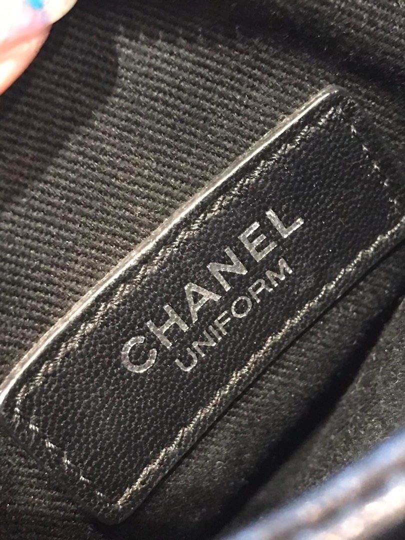 Chanel Uniform Bag, Luxury, Bags & Wallets on Carousell