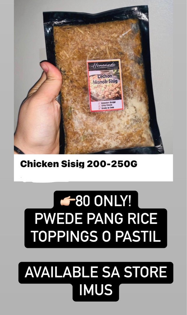 Chicken Sisig on Carousell