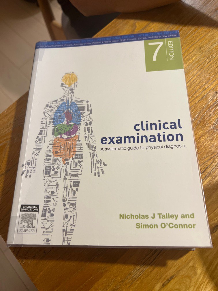 Clinical examination Talley and O’Connor, 興趣及遊戲, 書本 & 文具, 教科書 - Carousell