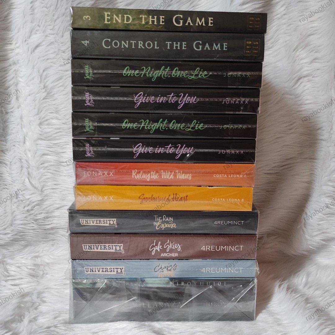 SEALED | CLS 7&8 BUNDLE BY JONAXX (RULING THE WILD WAVES AND SUNBURNED ...