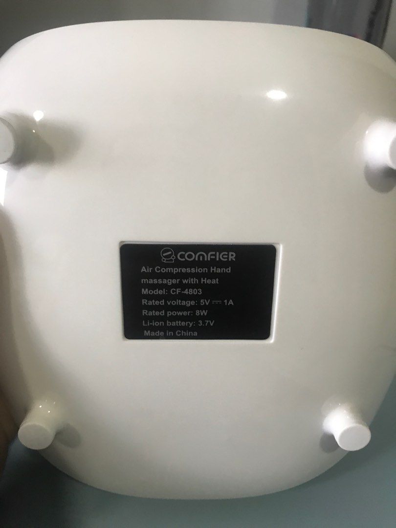 COMFIER CF-4803 Cordless Air Compression Hand Massager with Heat for ...