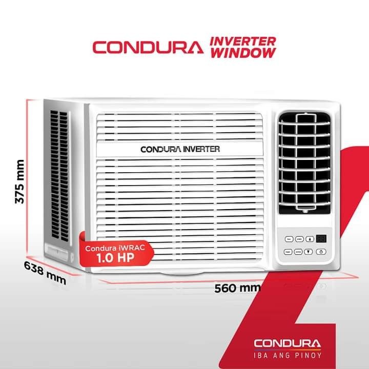 CONDURA WINDOW TYPE AIRCON (MANUAL AND REMOTE/ NON INVERTER AND ...