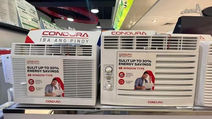 CONDURA WINDOW TYPE AIRCON (MANUAL AND REMOTE/ NON INVERTER AND ...