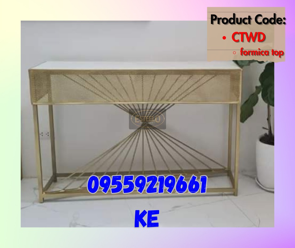 Console & Bar Table Twisted, Furniture & Home Living, Furniture, Tables & Sets on Carousell