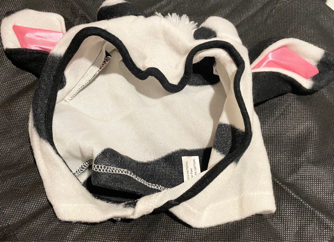Cow role play costume, Babies & Kids, Babies & Kids Fashion on Carousell
