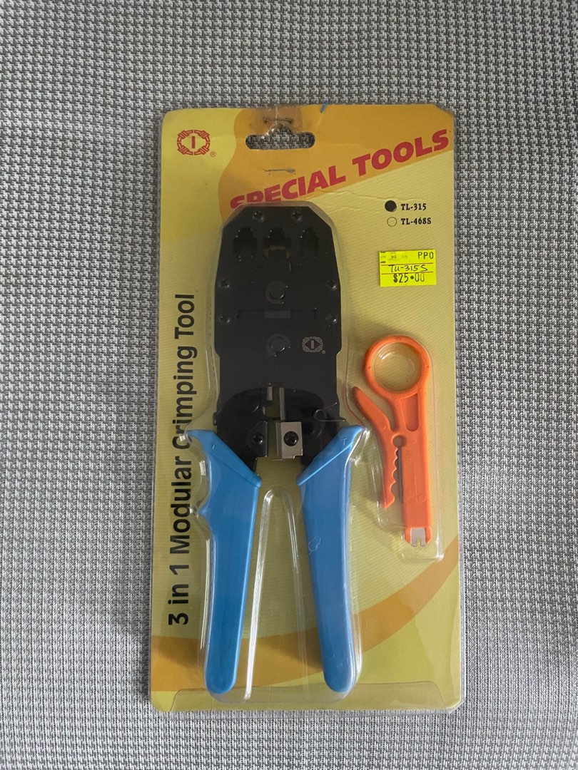 Crimping tool for data cable, TV & Home Appliances, Electrical ...