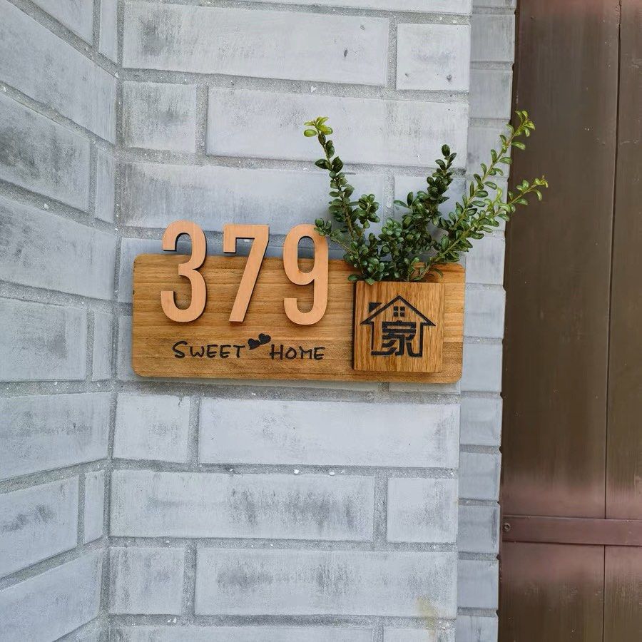 Customised Unit Sign Customised door sign/unit number signage ...