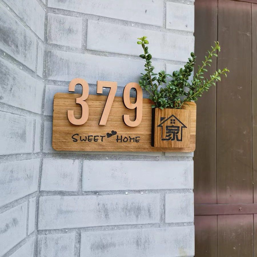 Customised Unit Sign Customised door sign/unit number signage ...