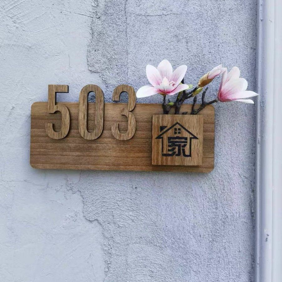 Customised Unit Sign Customised door sign/unit number signage ...