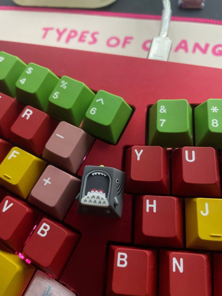 CYSM My Neighbor Totoro Bite Artisan Keycap, Computers & Tech, Parts ...