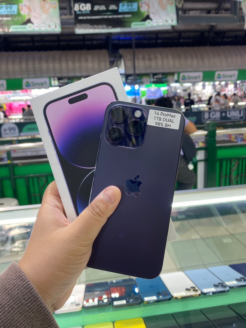 DEEP PURPLE IPHONE 14 PRO MAX 1TB DUALSIM OPENLINE NO ISSUE, Mobile ...