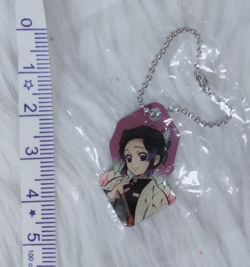 Demon Slayer - Kocho Shinobu Small Metal Collectible Keychain on Carousell