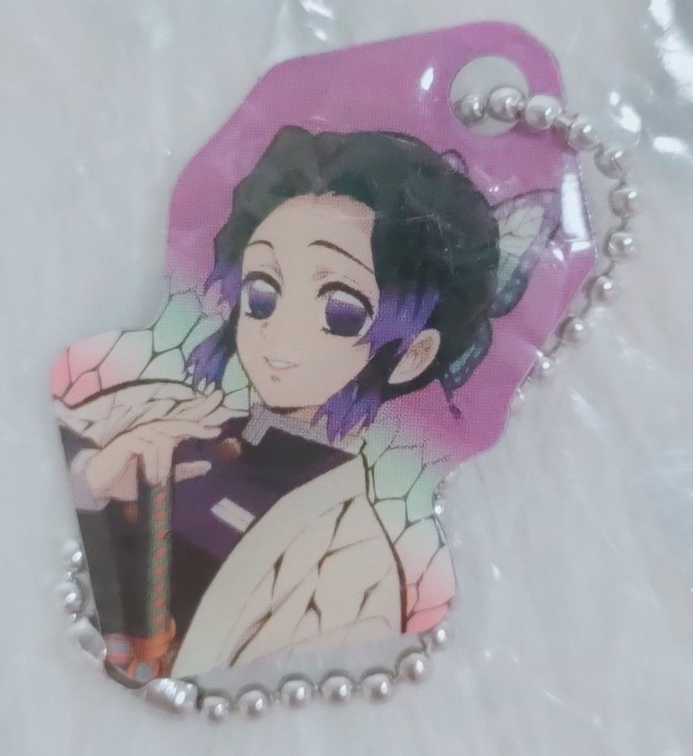 Demon Slayer - Kocho Shinobu Small Metal Collectible Keychain on Carousell