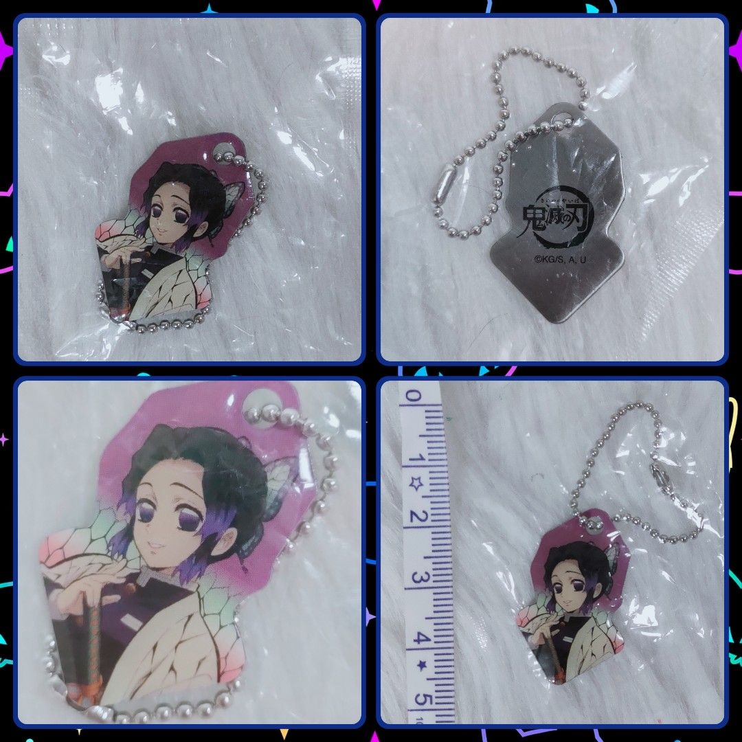 Demon Slayer - Kocho Shinobu Small Metal Collectible Keychain on Carousell