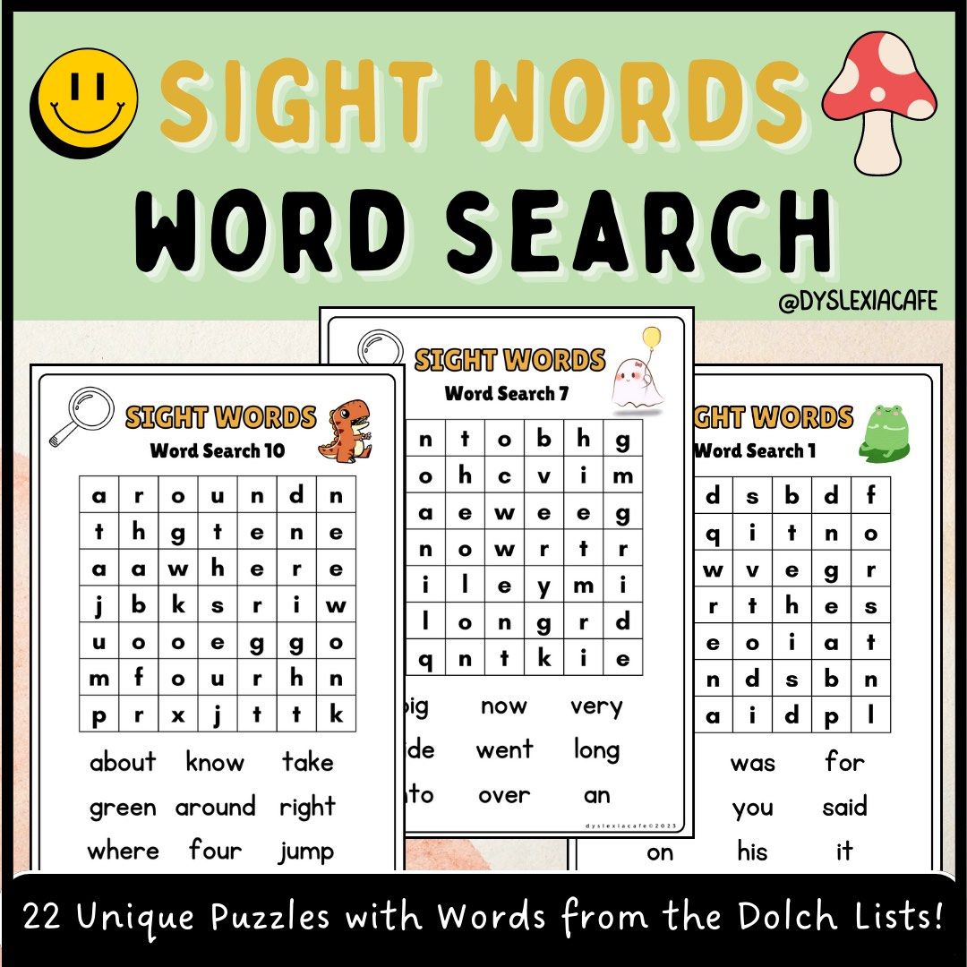 Digital phonics word search puzzles, Hobbies & Toys, Toys & Games on ...