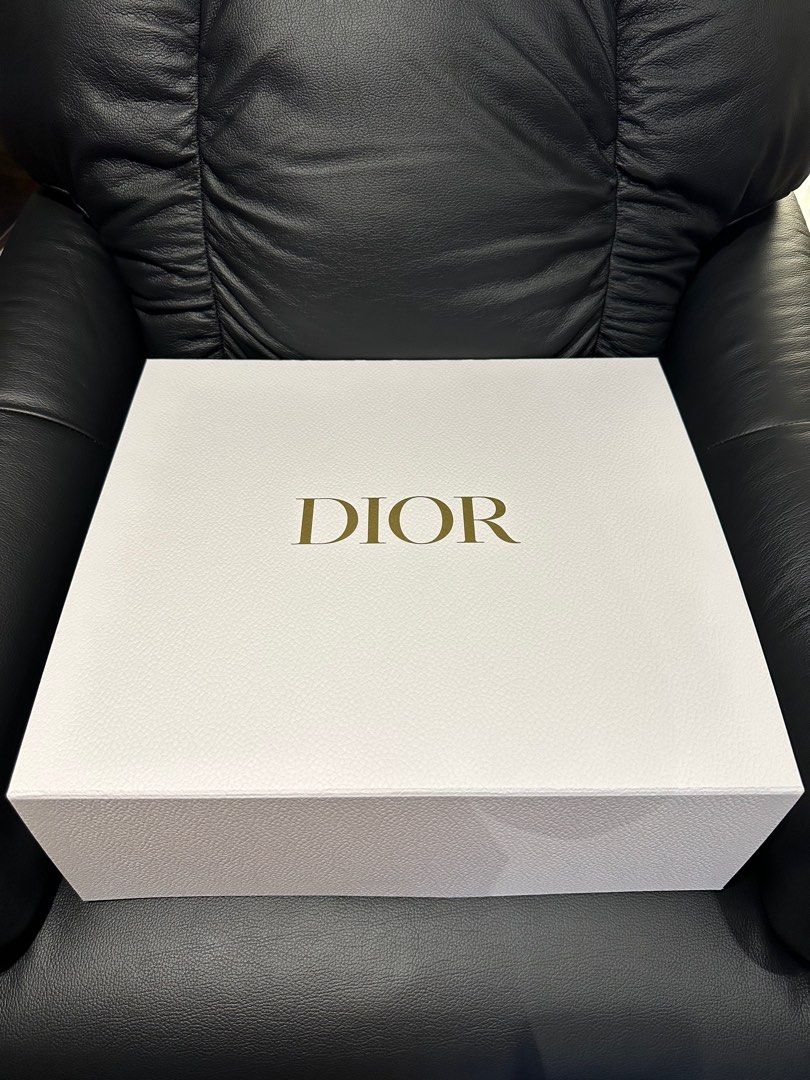 DIOR Box & paper bag ribbons card on Carousell