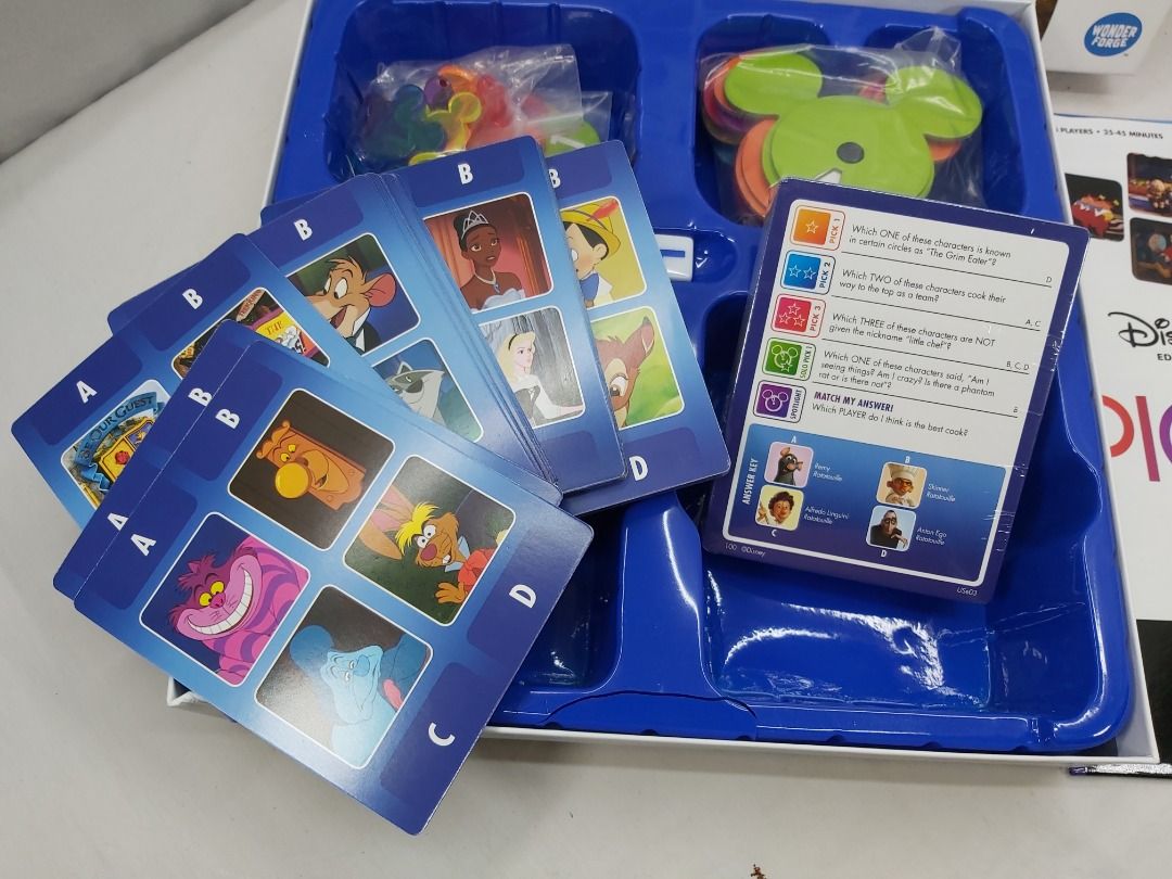 disney pictopia picture trivia family game by wonder forge on Carousell