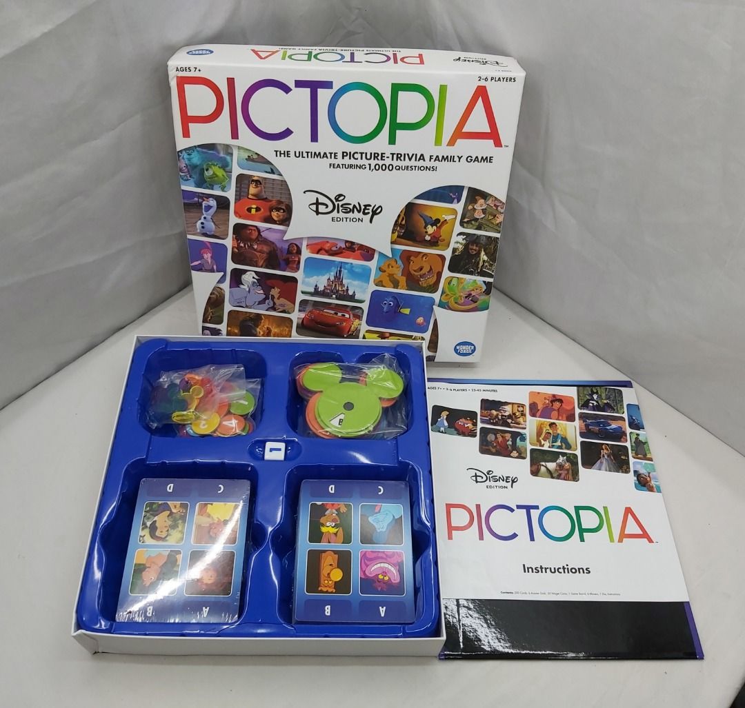 disney pictopia picture trivia family game by wonder forge on Carousell disney pictopia picture trivia family game by wonder forge on Carousell