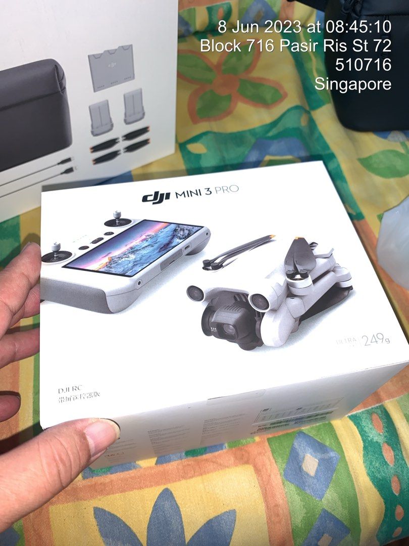 DJI MINI 3 PRO + DJI RC + Flymore Combo Kit PLUS, Photography, Drones ...