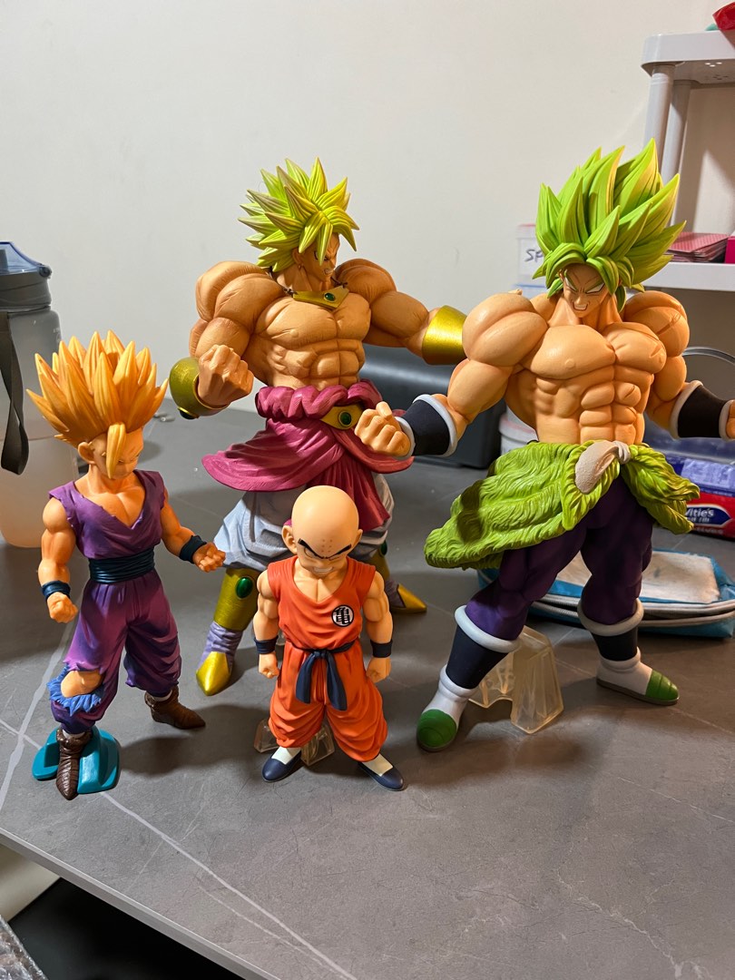 Dragonball Kuji Broly, kirin, grandista Gohan 4 figures, Hobbies & Toys, Toys & Games on Carousell