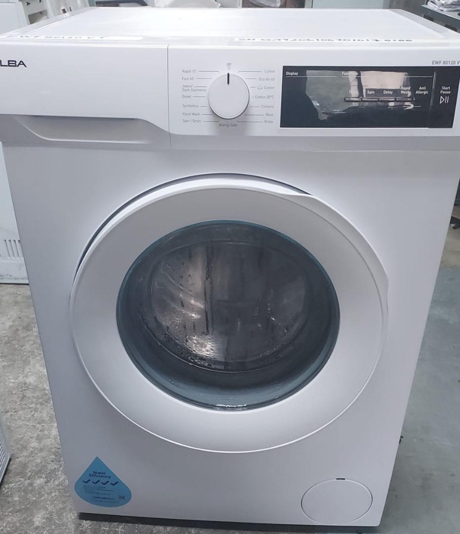 ELBA FRONT LOAD WASHING MACHINE 8KG - Refurbished Set, TV & Home ...