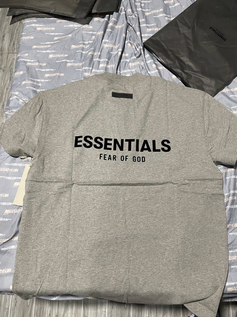 ESSENTIALS DARK OATMEAL, Luxury, Apparel on Carousell