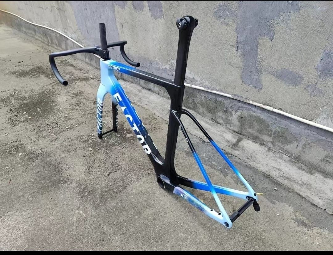 Factor Ostro Vam TDF Oceanic Blue Size 52 frameset only, Sports ...