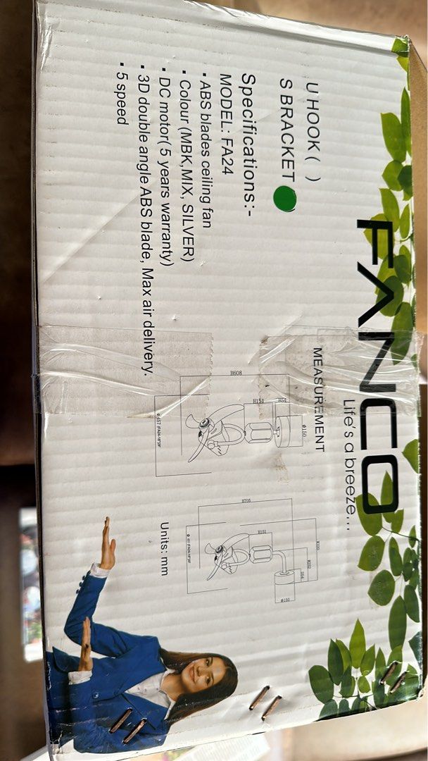 Fanco FA24, Furniture & Home Living, Lighting & Fans, Fans on Carousell