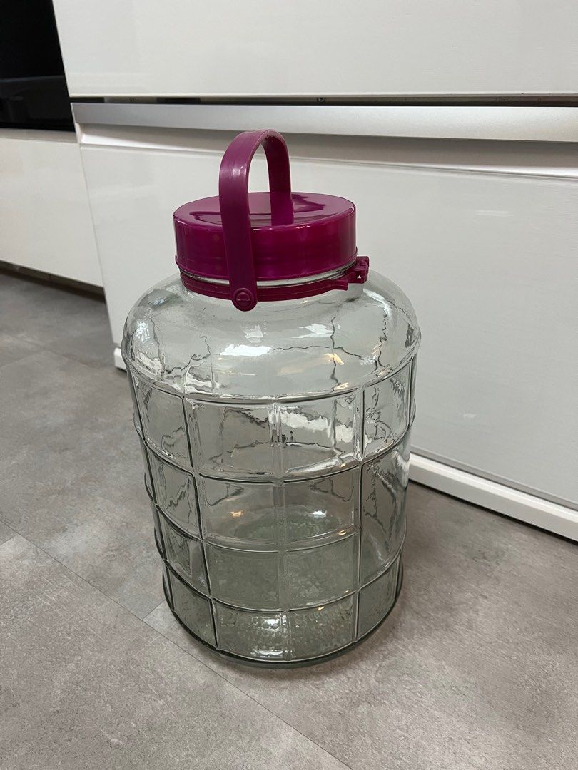 Fermented Rice Wine Enzyme Glass Jar 10L, Furniture & Home Living ...