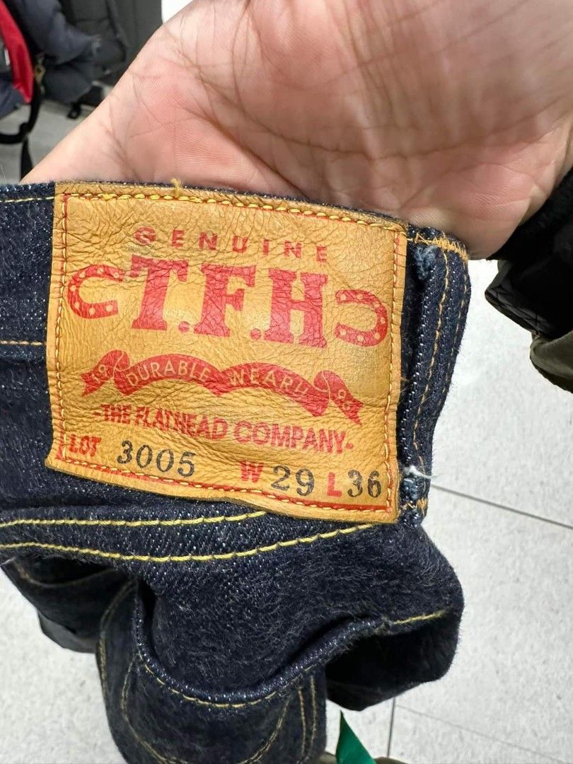 FlatHead Selvedge, Men's Fashion, Bottoms, Jeans on Carousell