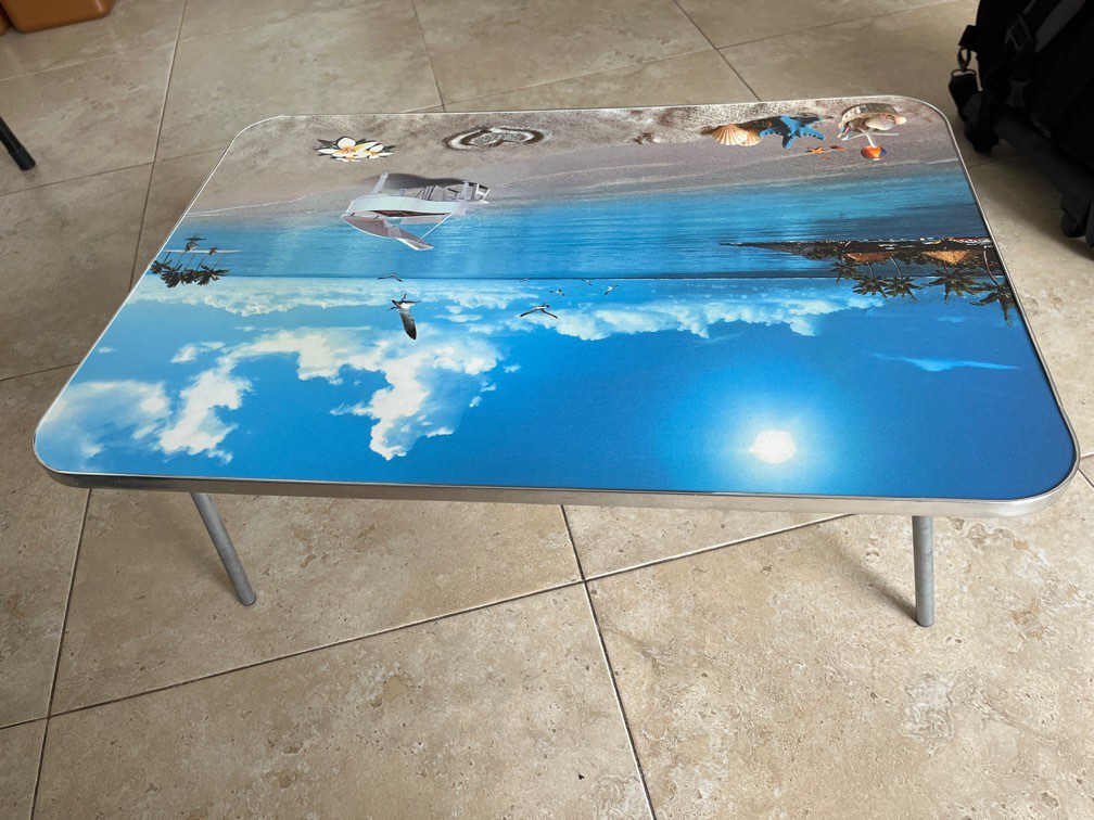 Foldable table, Furniture & Home Living, Furniture, Tables & Sets on ...